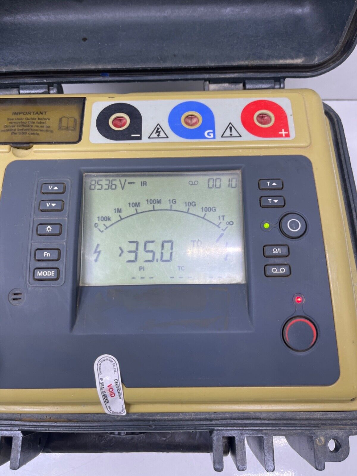 Megger Mit520/2 5kv Insulation Resistance Tester for sale online | eBay