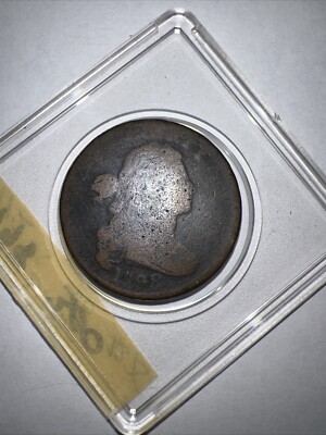 1798 Draped Bust Large Cent US 1 Cent Copper Penny Coin - About Good ...