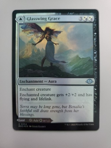 MTG Glasswing Grace/Age Graced Chapel Modern Horizons 3 0254 Foil ...