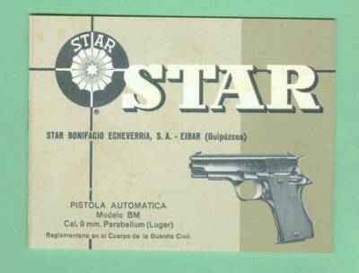 Star Model BM Owners Manual Reproduction | eBay
