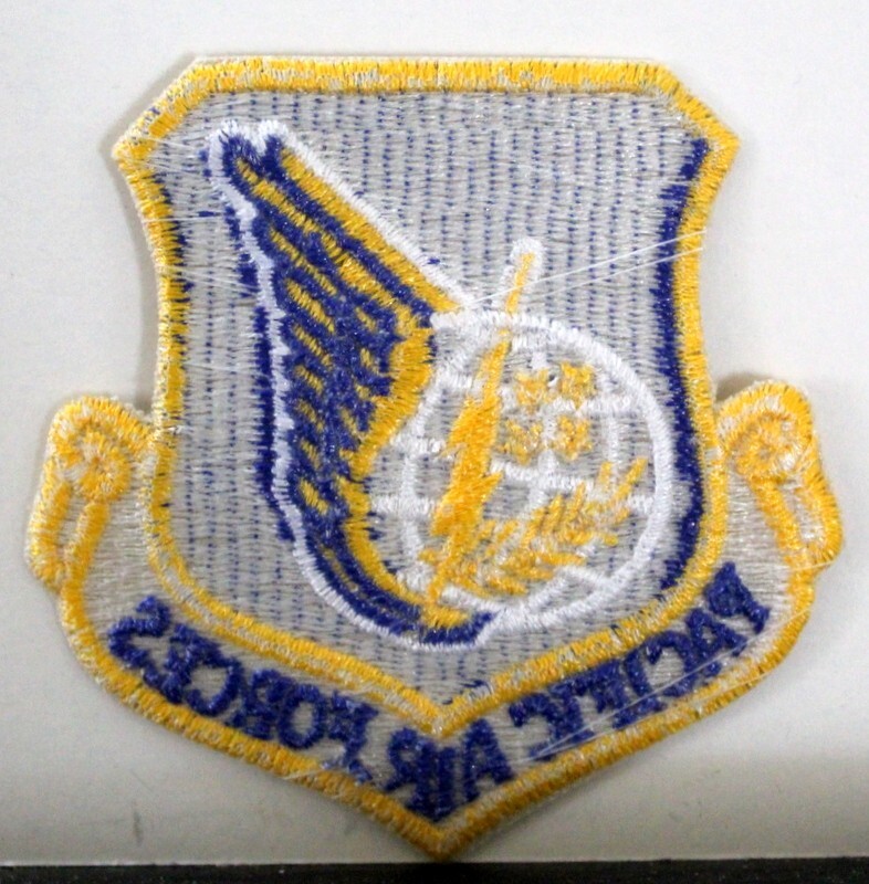 USAF Air Force Pacific Air Forces PACAF Insignia Badge Full Color Patch ...