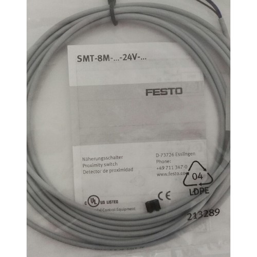 FESTO SMT-8M-PS-24V-K-2.5-OE Proximity Sensor for sale online | eBay