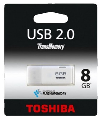 Toshiba 8GB TransMemory USB Flash Drive Memory Stick Storage PC ...