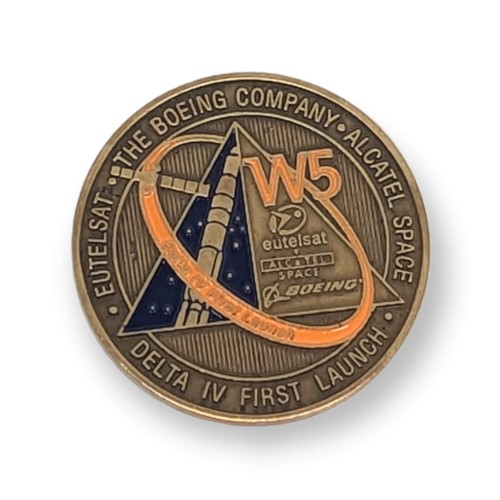 Eutelsat W5 Boeing Delta IV Mission Challenge Coin First Launch Space ...