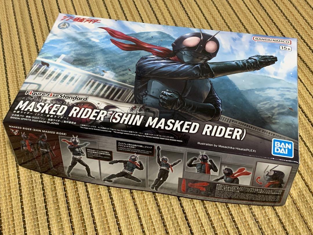 Figure rise Standard Shin Kamen Masked Rider model kit via FedEx | eBay