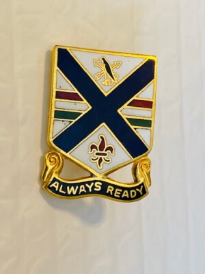 US Military 130th Infantry Regiment Insignia Pin - Always Ready | eBay