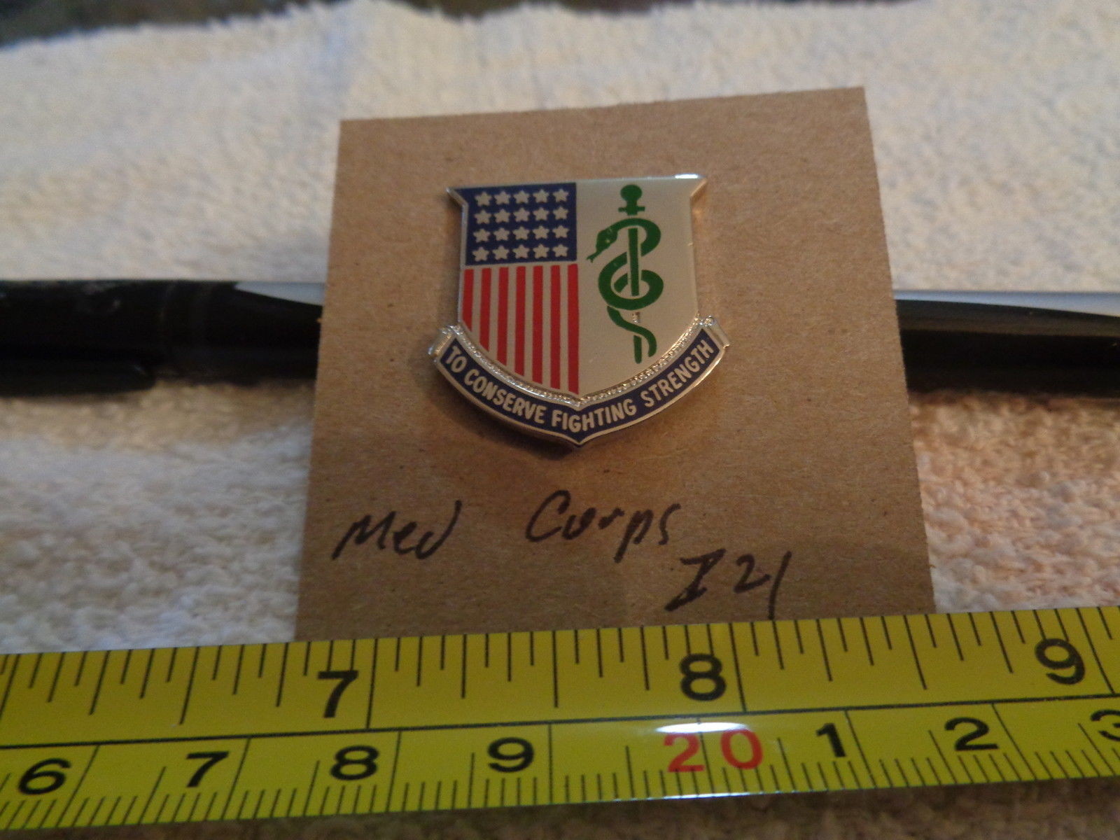 Medical Corps I21 Unit Crest, DI, DUI (DRAW#52) | eBay