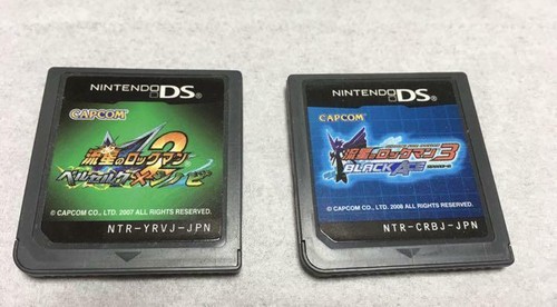 Mega Man Star Force: 3 Black Ace & 2 Berserk Shinobi -DS- JAPAN ...