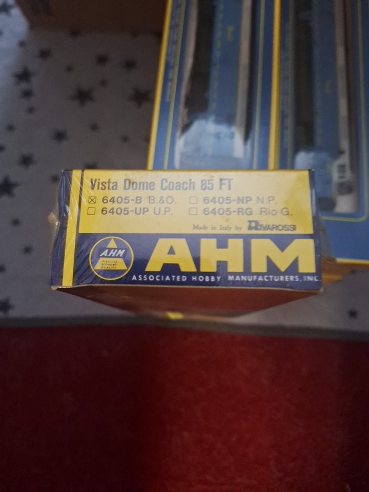 AHM HO Train Set Baltimore & Ohio 9 Piece NIB RARE | eBay