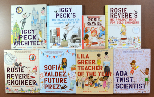 Lot of 8 Rosie Revere, Engineer Series Picture Books by Andrea Beaty ...