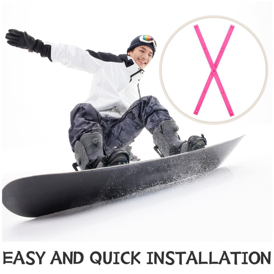 2pcs Skateboard Rib Bones ABS Protective Longboard Rails Protective ...