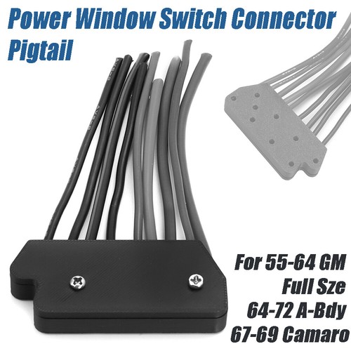 Window Switch Connector Power Pigtail For Chevrolet 64-72 A-Bdy GTO 67 ...