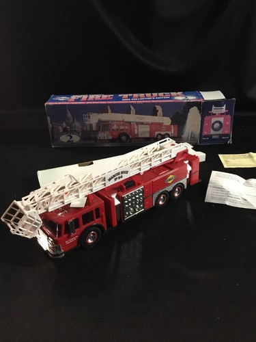 1995 Sunoco Aerial Tower Fire Truck Collector’s Edition 2nd in Series ...