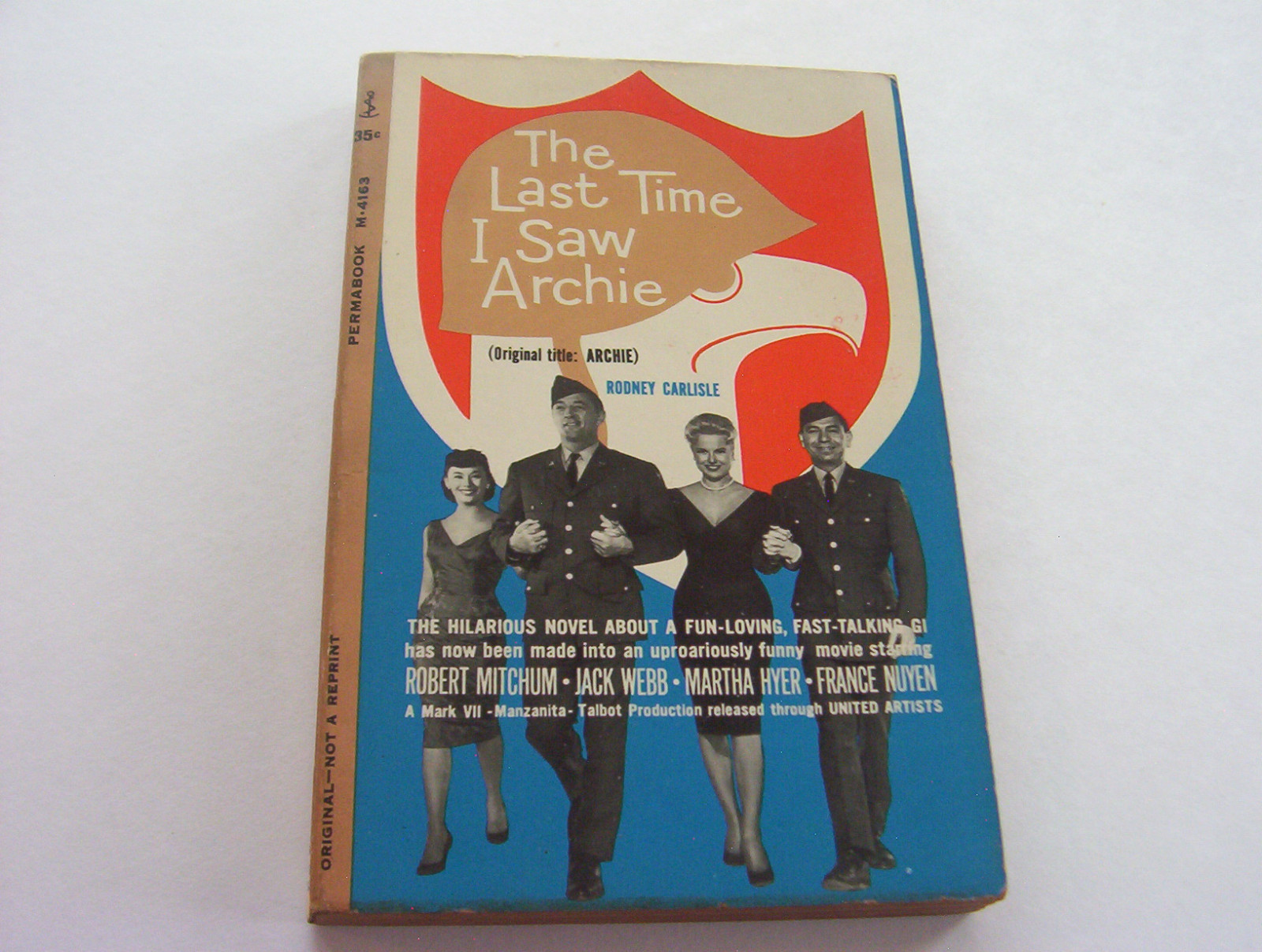 THE LAST TIME I SAW ARCHIE 1961 RODNEY CARLISLE JACK WEBB RARE MOVIE ...