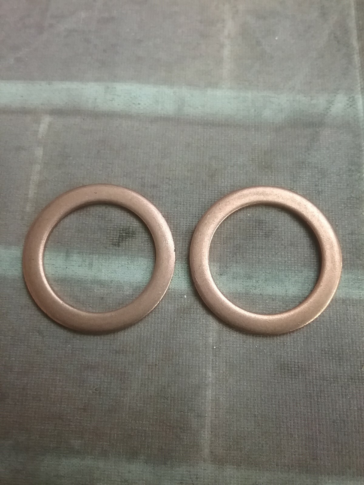 Flat Solid Copper Washers/Gaskets 16x22x1.5mm Part No 72-39X Qty-2 | eBay