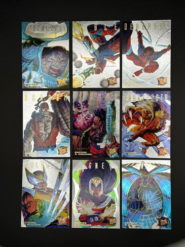 1995 Fleer Ultra X-Men - Hunters and Stalkers - SILVER - Complete Set ...