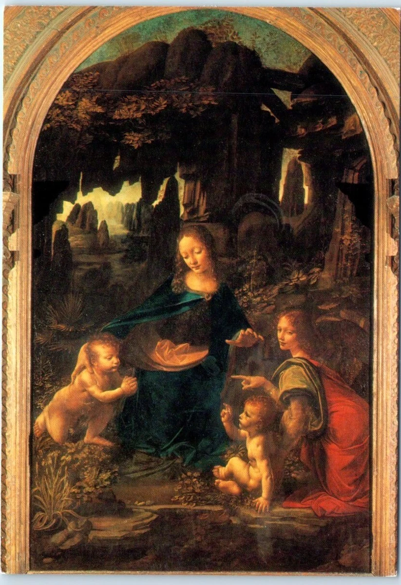 Virgin Of The Rocks Louvre