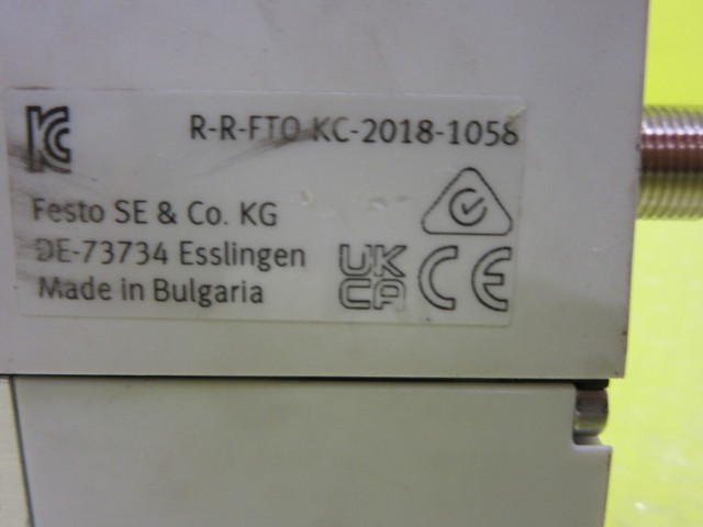 FESTO R-R-FTO-KC-2018-1058 Proportional pressure regulator vppm-6tal1f ...