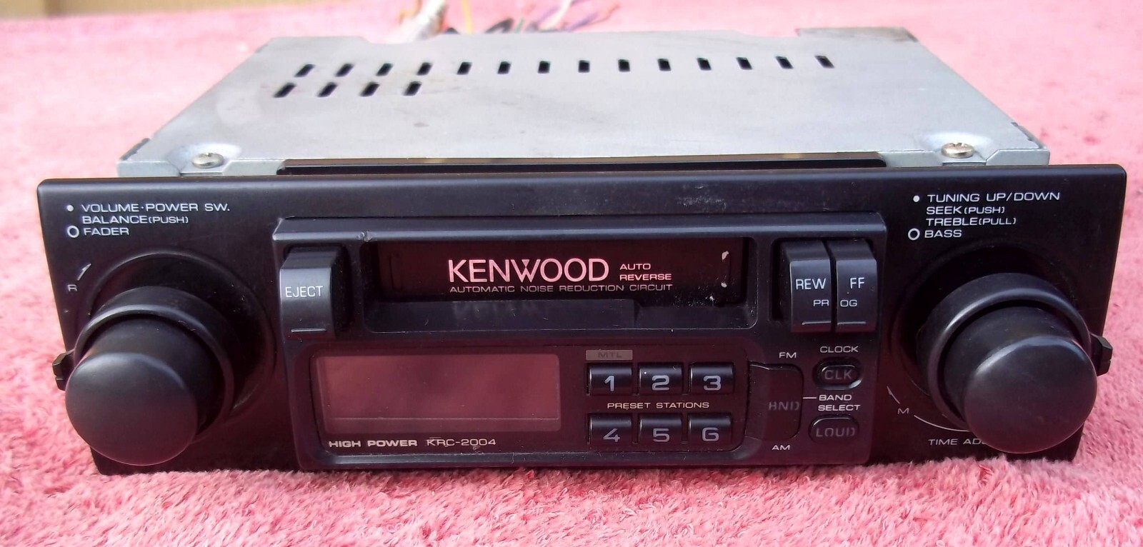 Kenwood vintage 90's Shaft Style Car Stereo Cassette, Tested | eBay