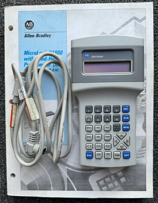 ALLEN BRADLEY 1761-HHP-B30 SER C FRN 3.0 MICROLOGIX HAND-HELD ...
