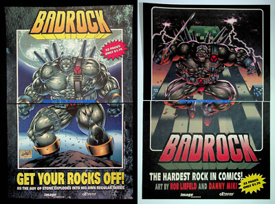 Badrock Image Comics 1995 Trade Print Magazine Ad Poster ADVERT | eBay