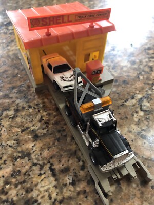 Tyco US1 Shell wrecker Trans Am Disabled Car And Garage | eBay
