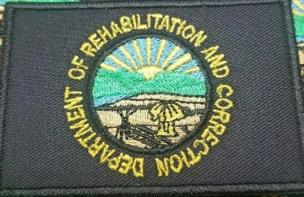 EMBROIDERED DEPARTMENT OF REHAB CORRECTION PATCH (Made to Order) | eBay