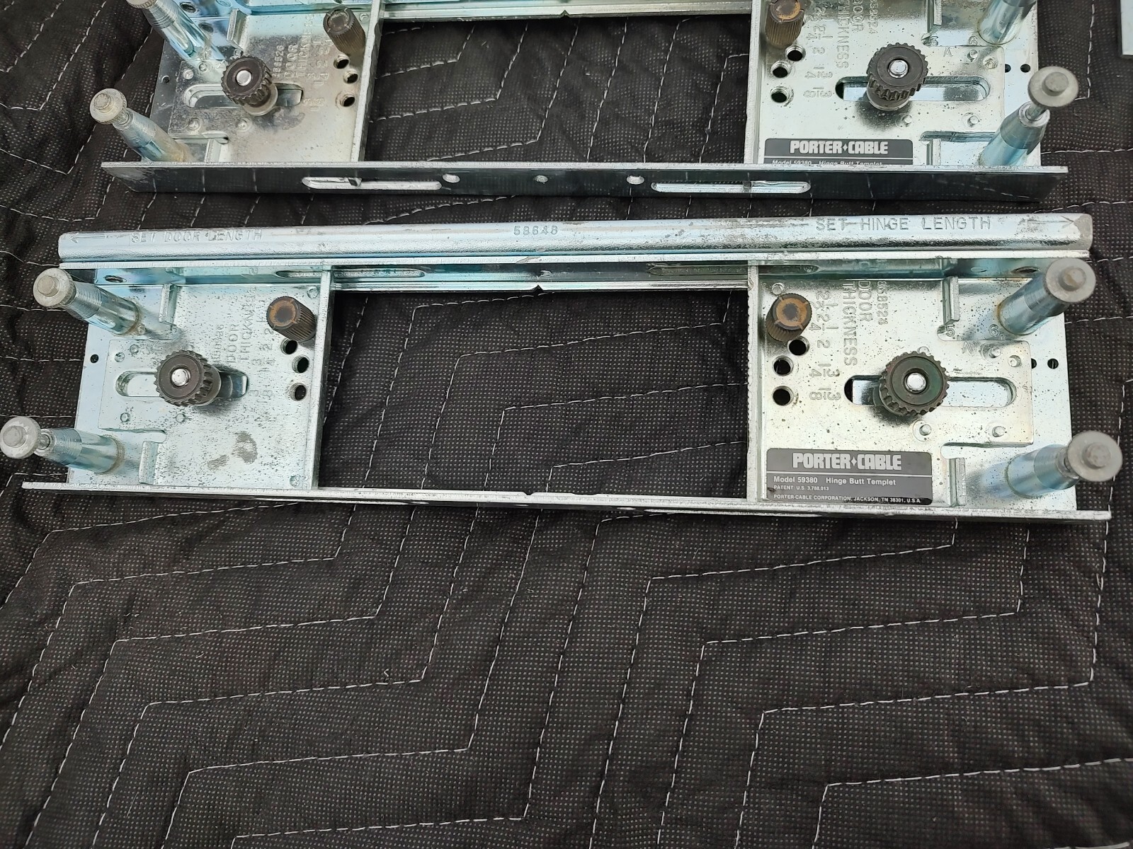 Porter Cable 59380 Hinge Butt Template Kit in Case for sale online | eBay