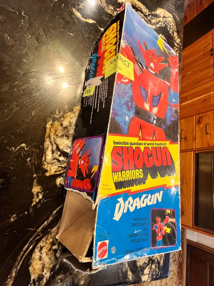 Vintage Mattel 1976 Shogun Warriors Dragun Jumbo Robot 24-inch Action ...