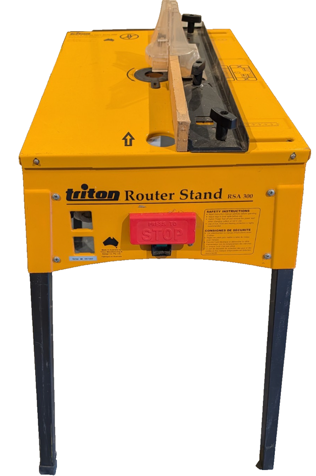 Triton RSA 300 Router Table | eBay Australia