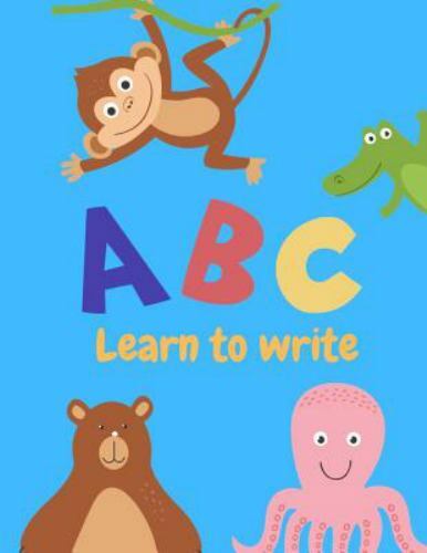 Learn to write: Letter Tracing Practice, Workbook for Writing, Lear to ...