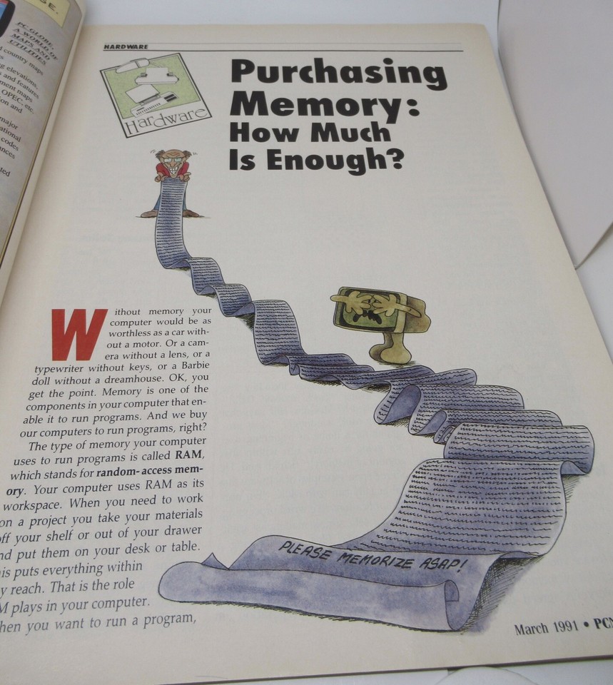 PC Novice MARCH 1991 Magazine For Computer Newcomers! | eBay