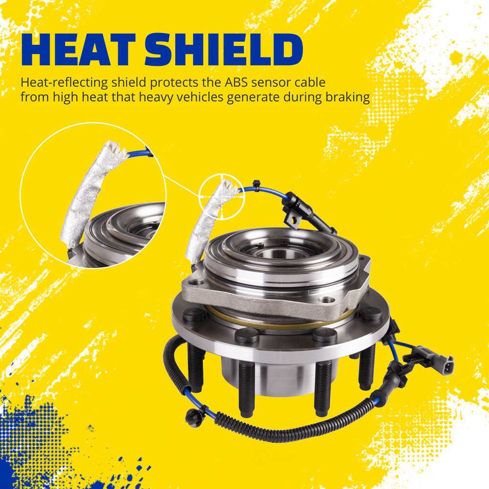 Wheel Bearing and Hub Assembly Moog 515182 fits 17-22 Ford F-350 Super ...