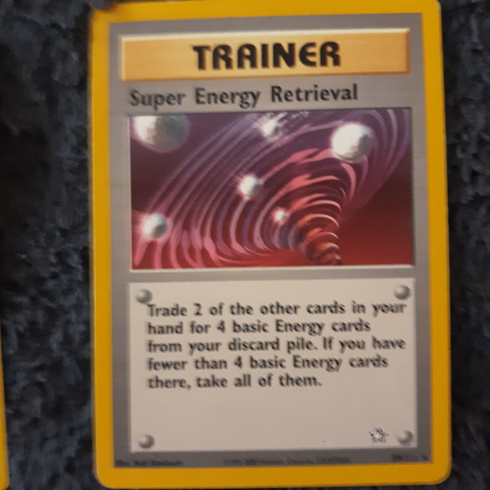 Super Energy Retrieval Neo Genesis Set 89/111 Pokemon Cards | eBay