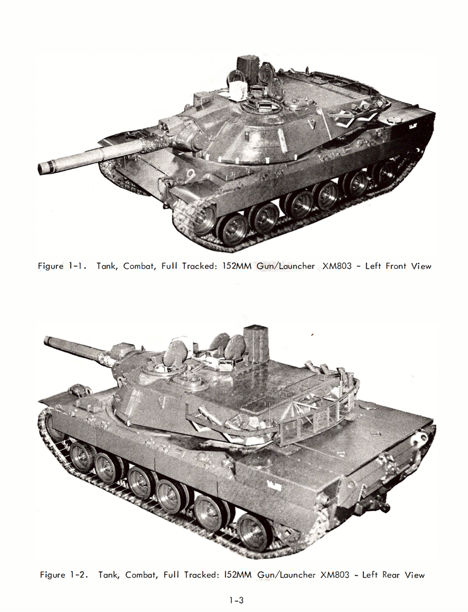 Xm803 Prototype M1 Abrams Tank Encyclopedia