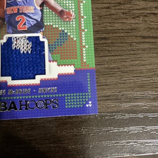 2021-22 Panini NBA Hoops - Rookie Sweaters #RSW-MMB Miles McBride (MEM ...