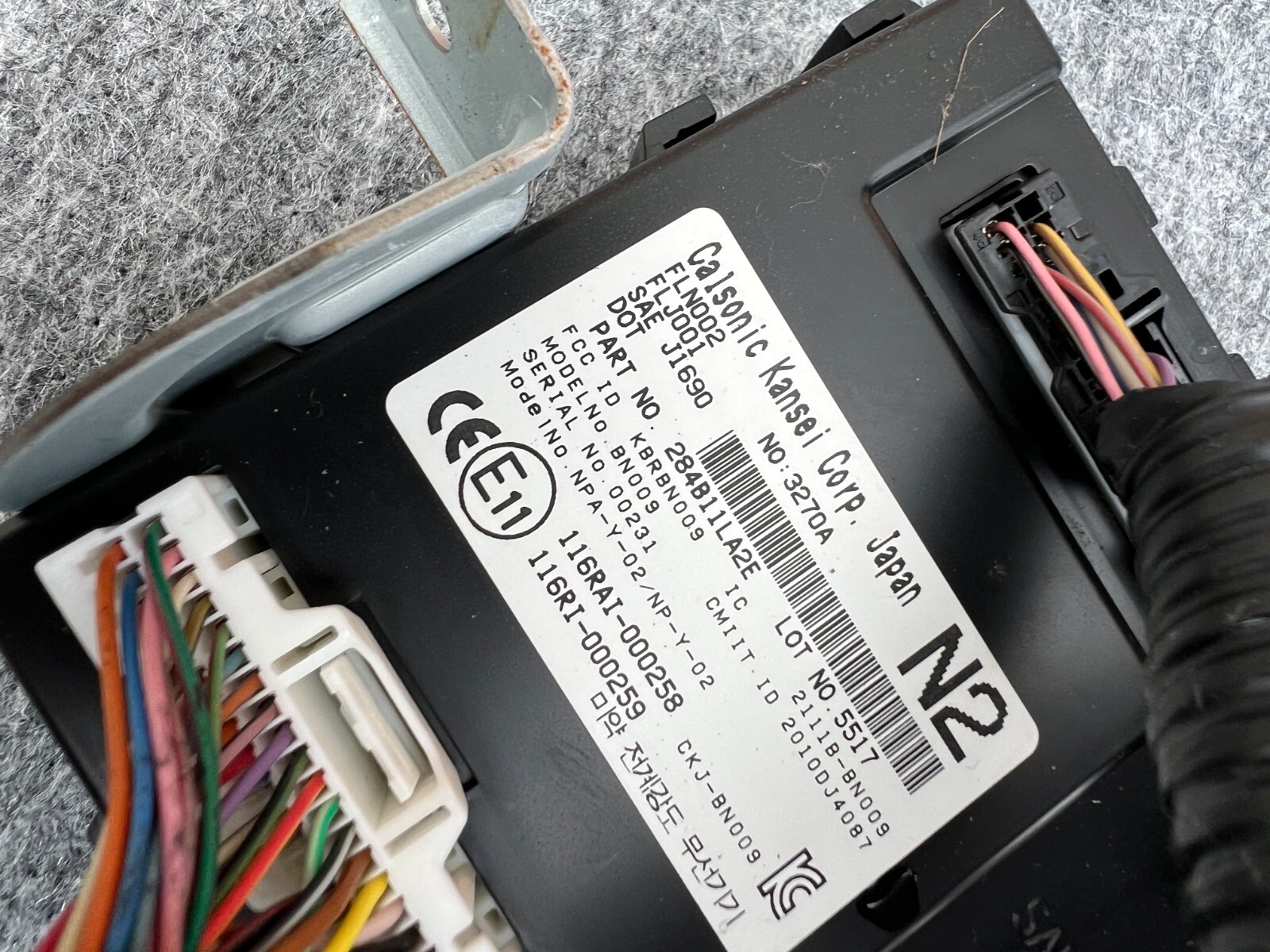 INFINITI QX80 2014-2017 OEM BODY GENERAL CONTROL MODULE UNIT ASSEMBLY ...