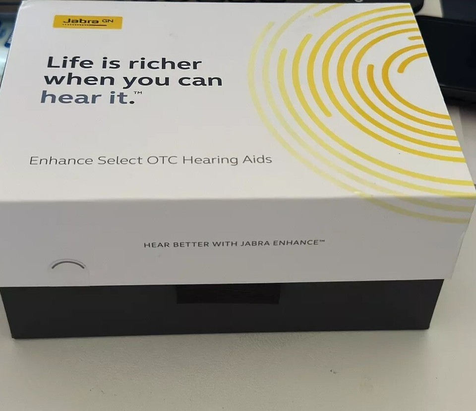 Jabra Enhance Select 300 OTC Hearing Aids, Audiology Team Care Included ...