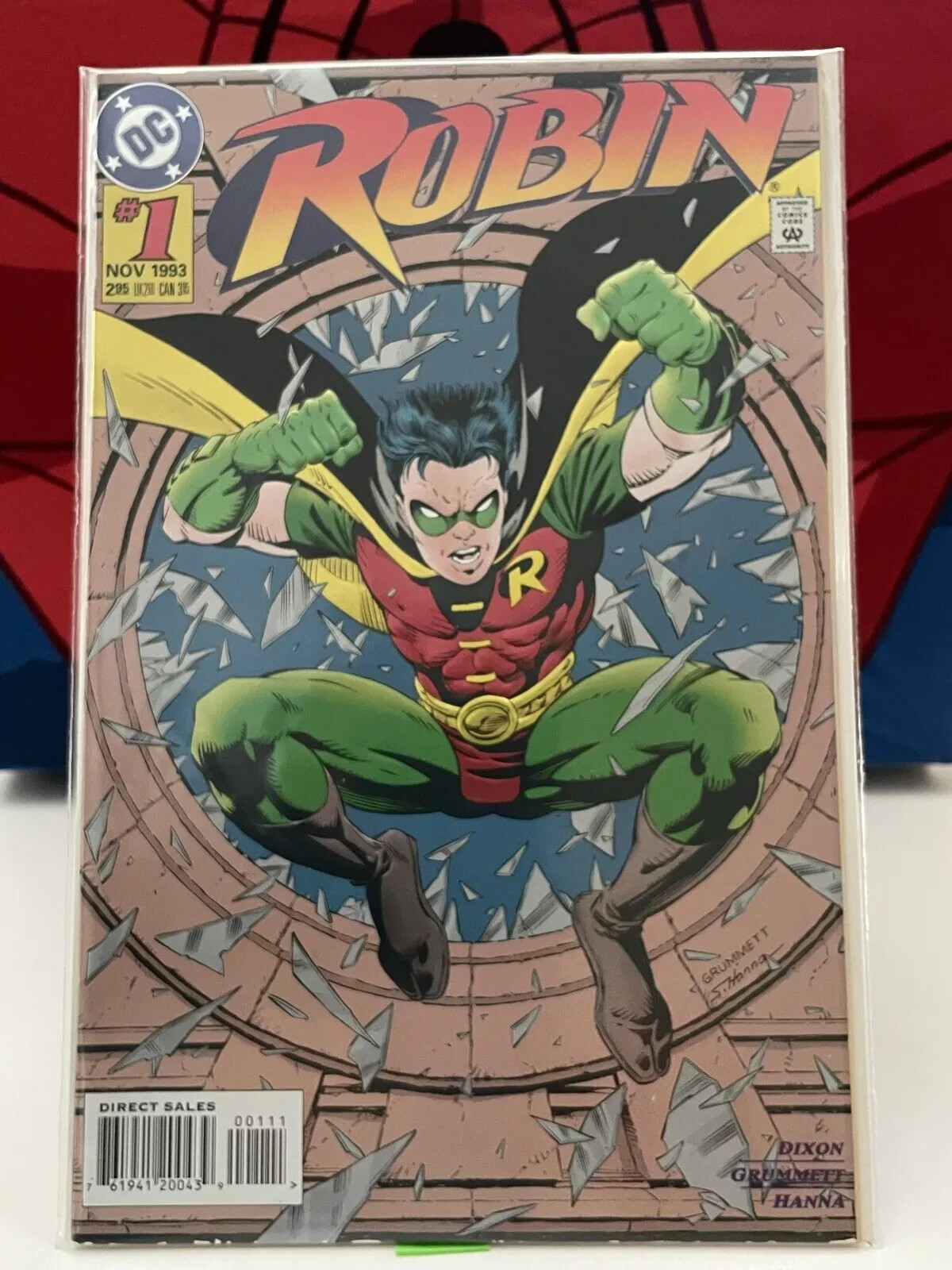 Robin #1 Embossed Foil Edition (DC Comics November 1993) for sale ...