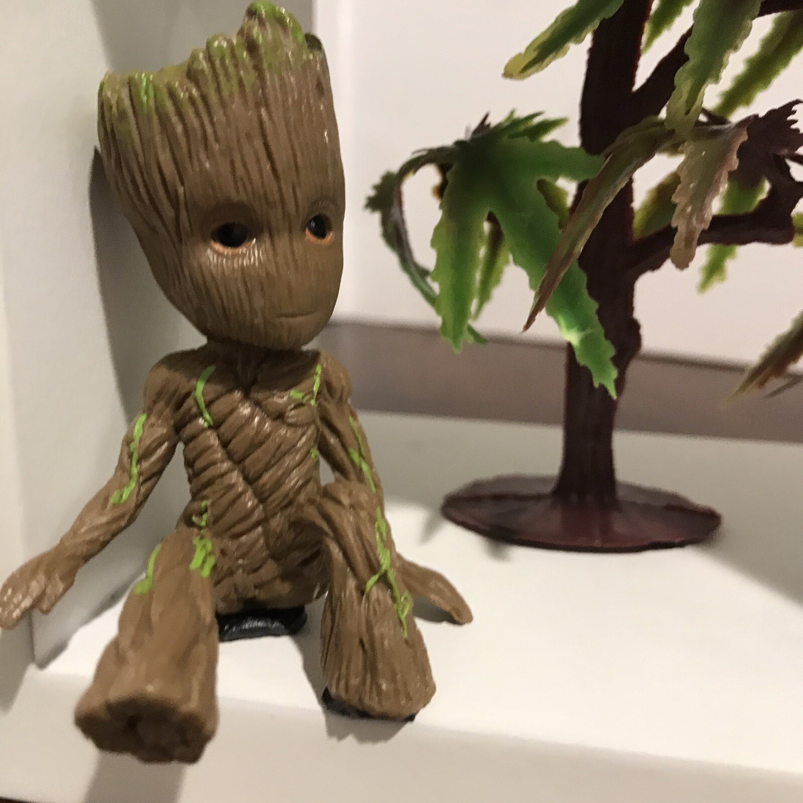 Groot With Marijuana Plant ~ Open Shadow Box ~ Diorama ~ Cannabis ...