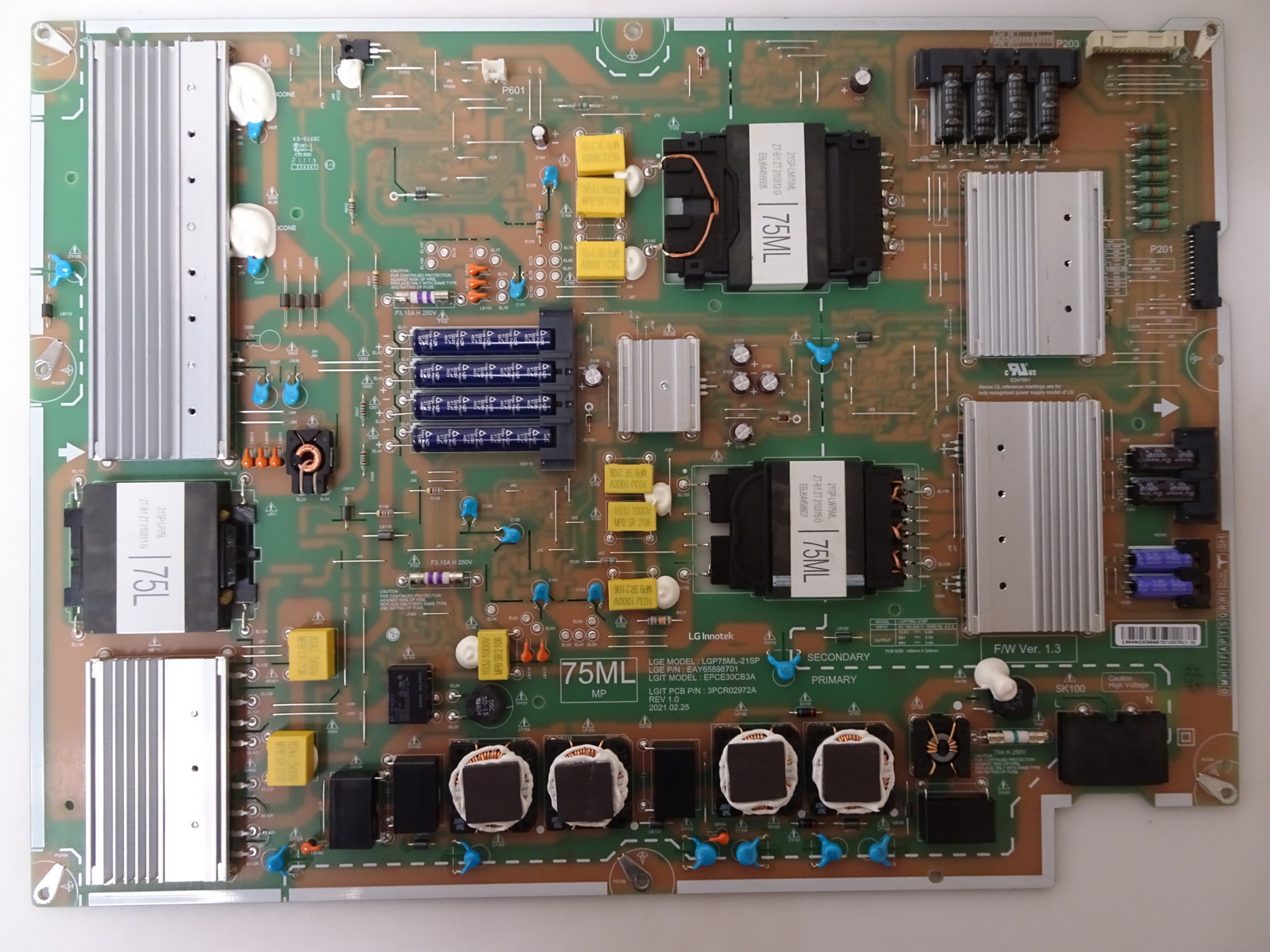 LG 75QNED90UPA Power Board EAY65898701 for sale online | eBay