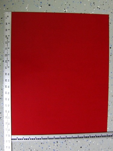 RED RUBYLITH 16" X 20" .005" Blocks UV Rays NOS | eBay
