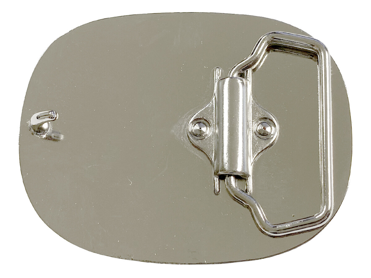 Plain Vintage Belt Buckle Antique Oval Buckle fits 1-1/2" (38mm) Wide ...