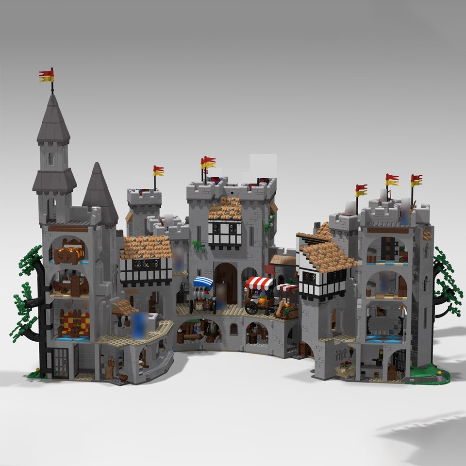10305 Castle Epic Extended Version with Fully Detailed Interior 12988 ...