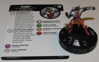 FIXER 050 Captain America and the Avengers Marvel Heroclix Rare | eBay