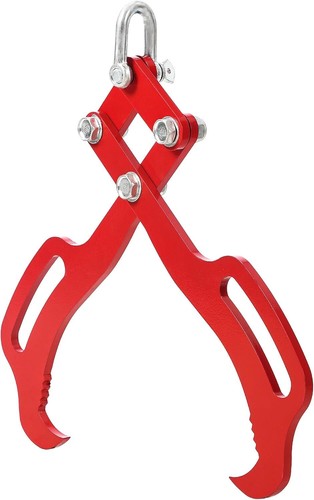 Log Skidding Tongs 18 inch 2 Claw Log Lifting Tongs Heavy Duty Rotating ...