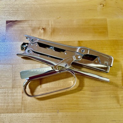 Vintage ACE Clipper Stapler No. 702 Made In USA Chrome Plated | eBay
