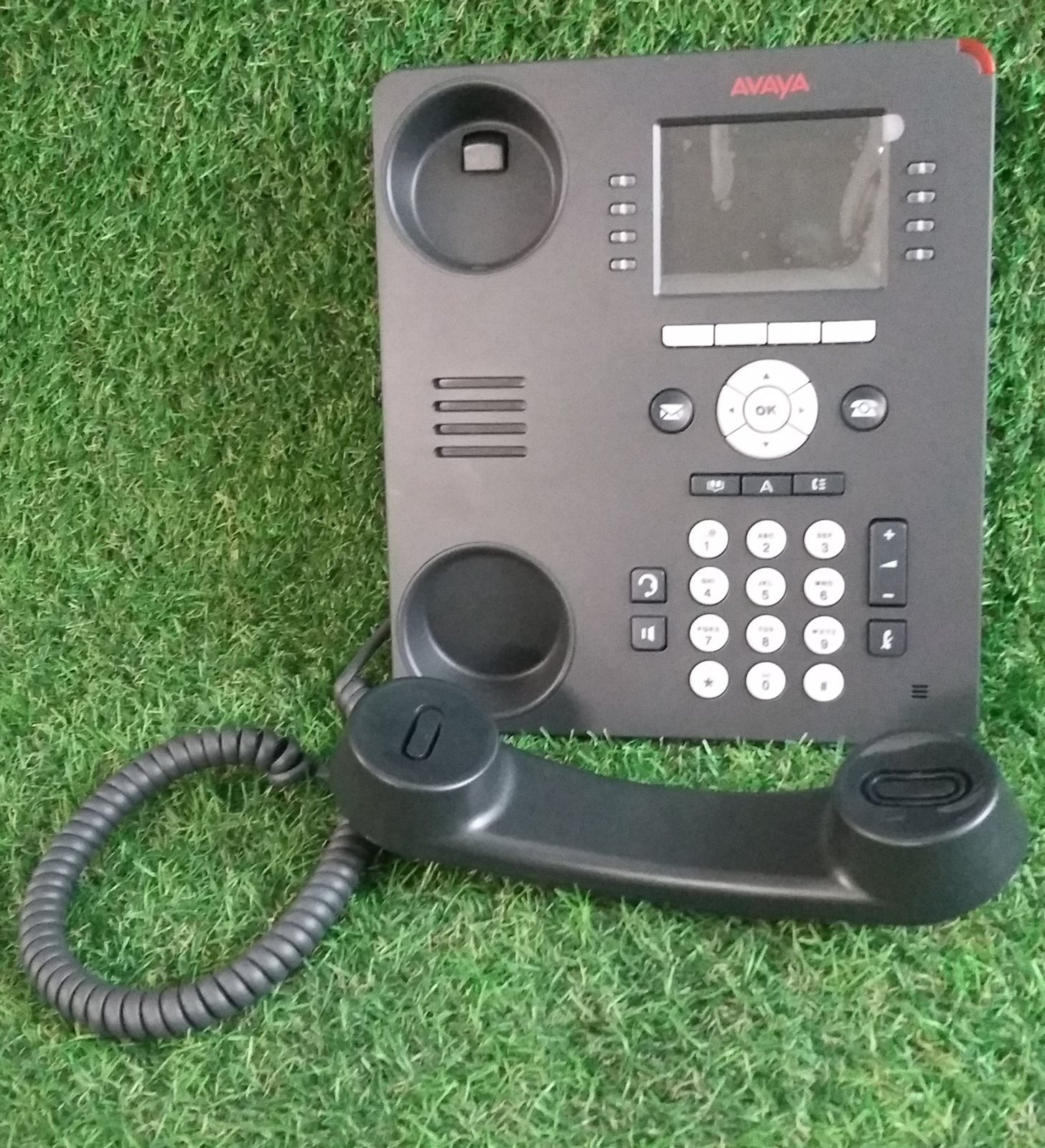 Avaya 9611G Corded IP Desktop Telephone Cable Handset and Stand ...