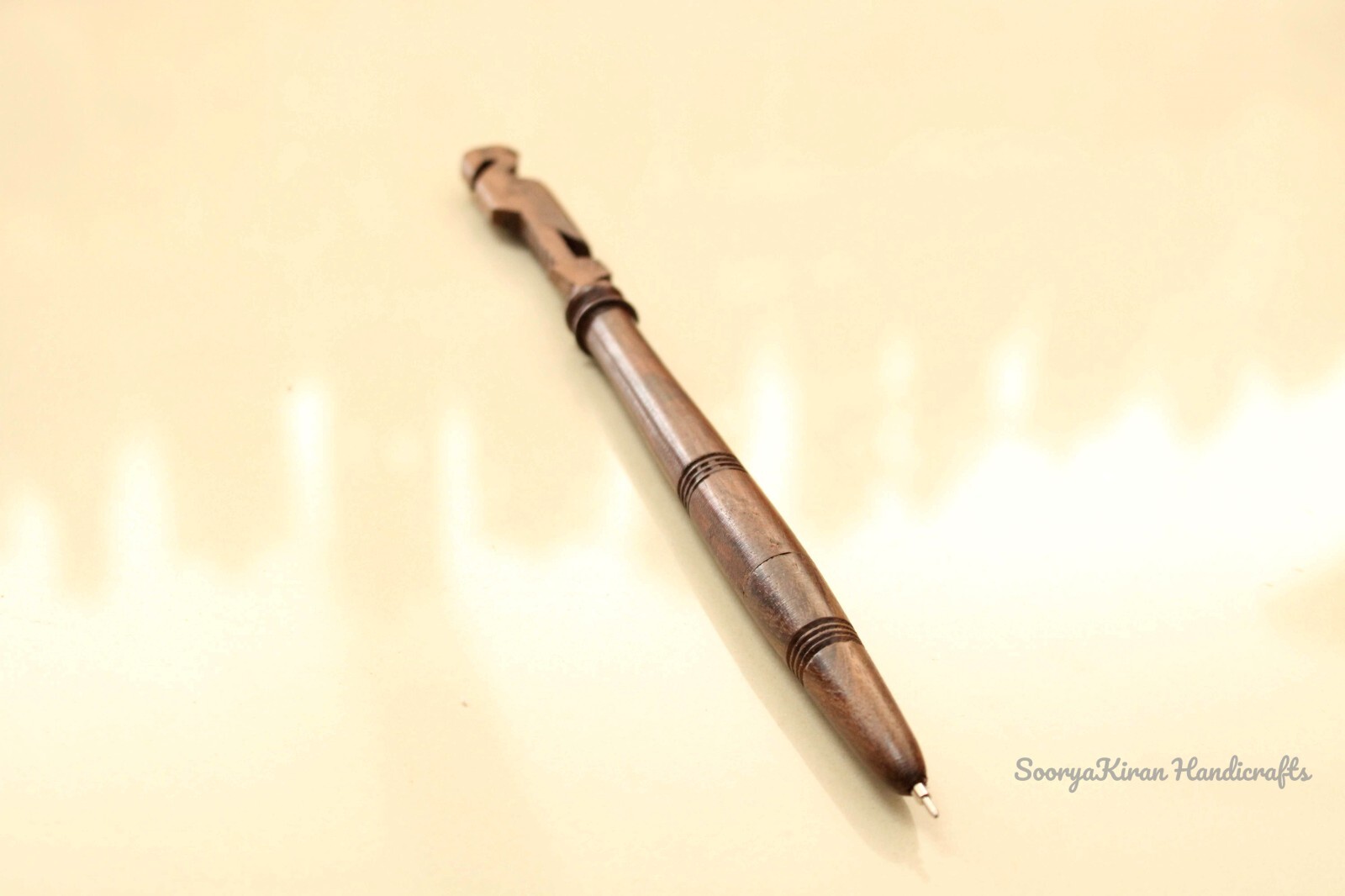 Wooden Pen Vintage Handmade Biro Calligraphy Stylus Antique Decor Gift ...