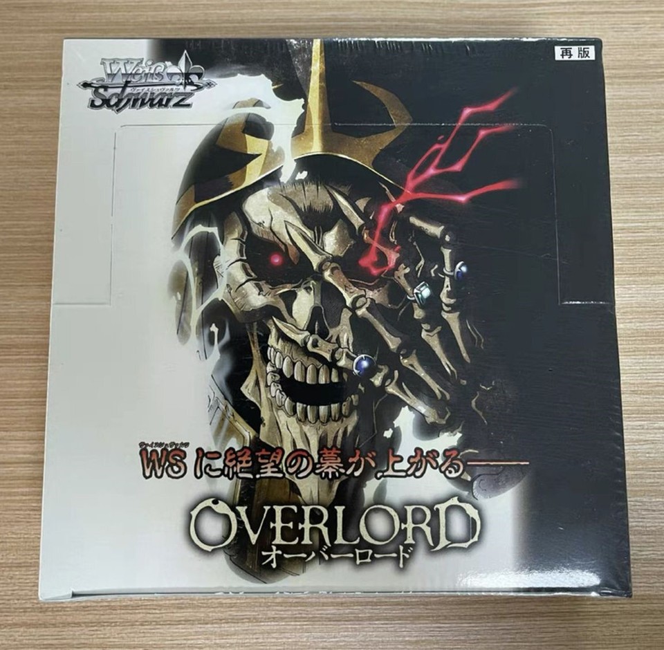 Overlord Trading Card Game Weiss Schwarz Booster Box Japanese Sealed ...